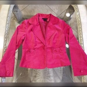 Willi Smith | Jackets & Coats | Willi Smith Fuchsia Blazer | Poshmark